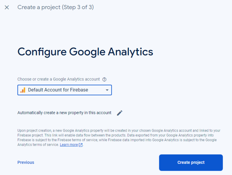 How to create Firebase Project? - Valnuts.com